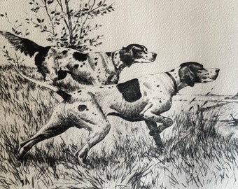 Drypoint Print | Etsy