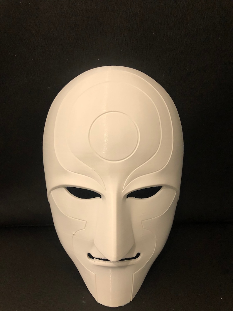Amon 3D Printed Mask Raw Legend of Korra - Etsy
