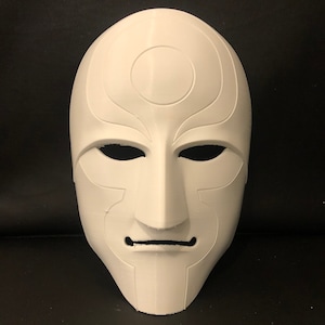 Amon 3D Printed Mask Raw Legend of Korra - Etsy