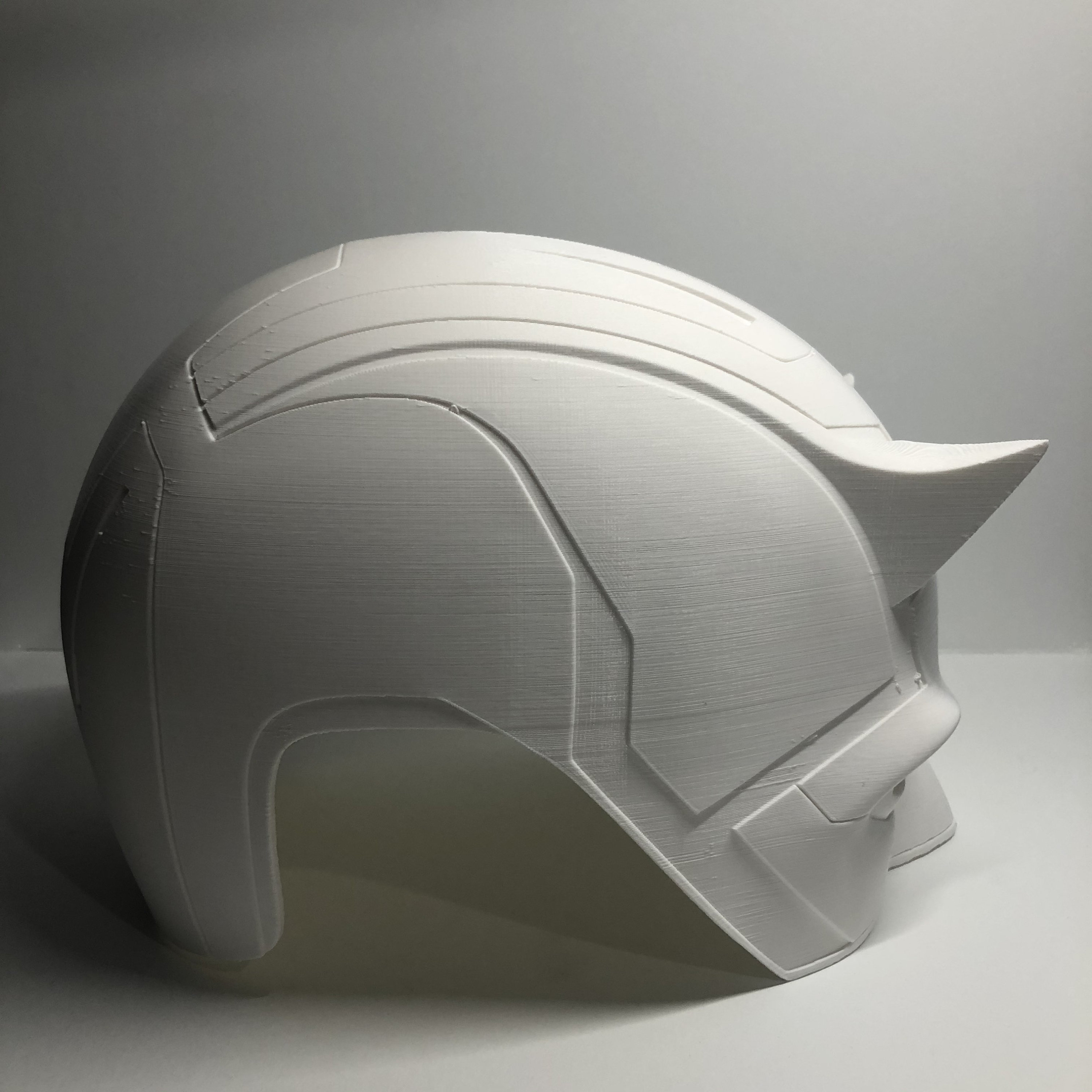 Daredevil Helmet Cowl 3D Print Raw - Etsy