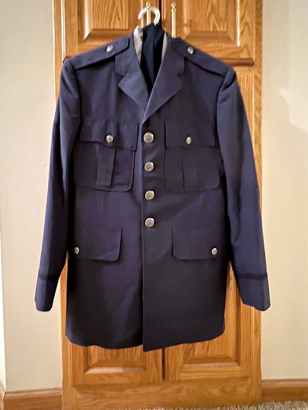 Vintage USAF Dress Blues Officer's Uniform, Size 39R - Etsy