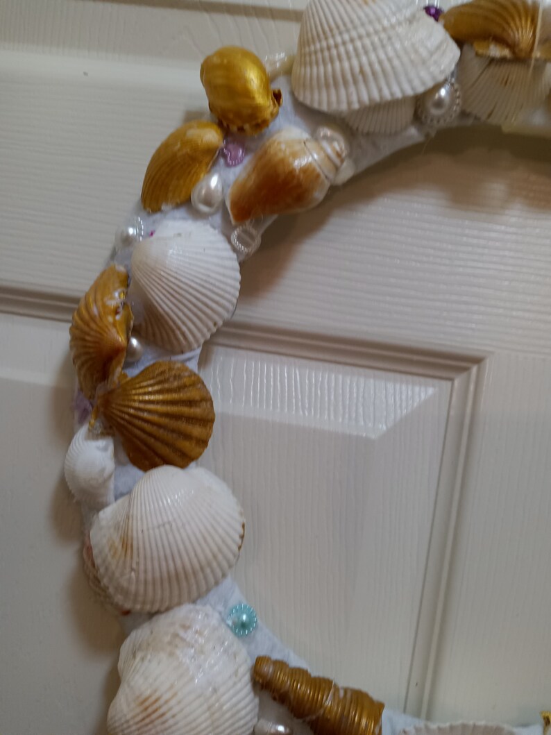 Seashell Wreaths Home Decor - Etsy