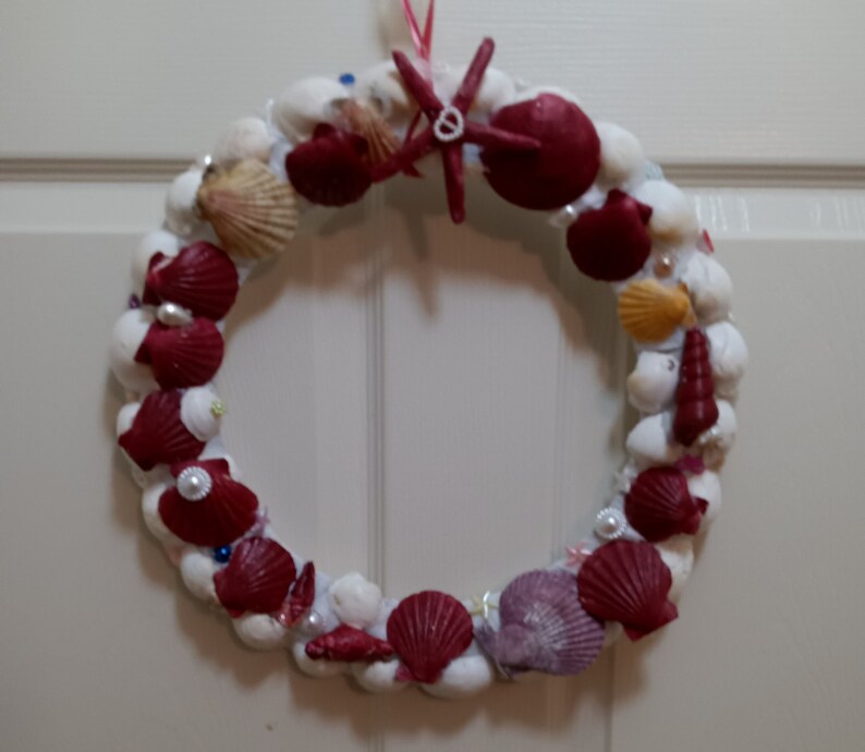 Seashell Wreaths Home Decor - Etsy