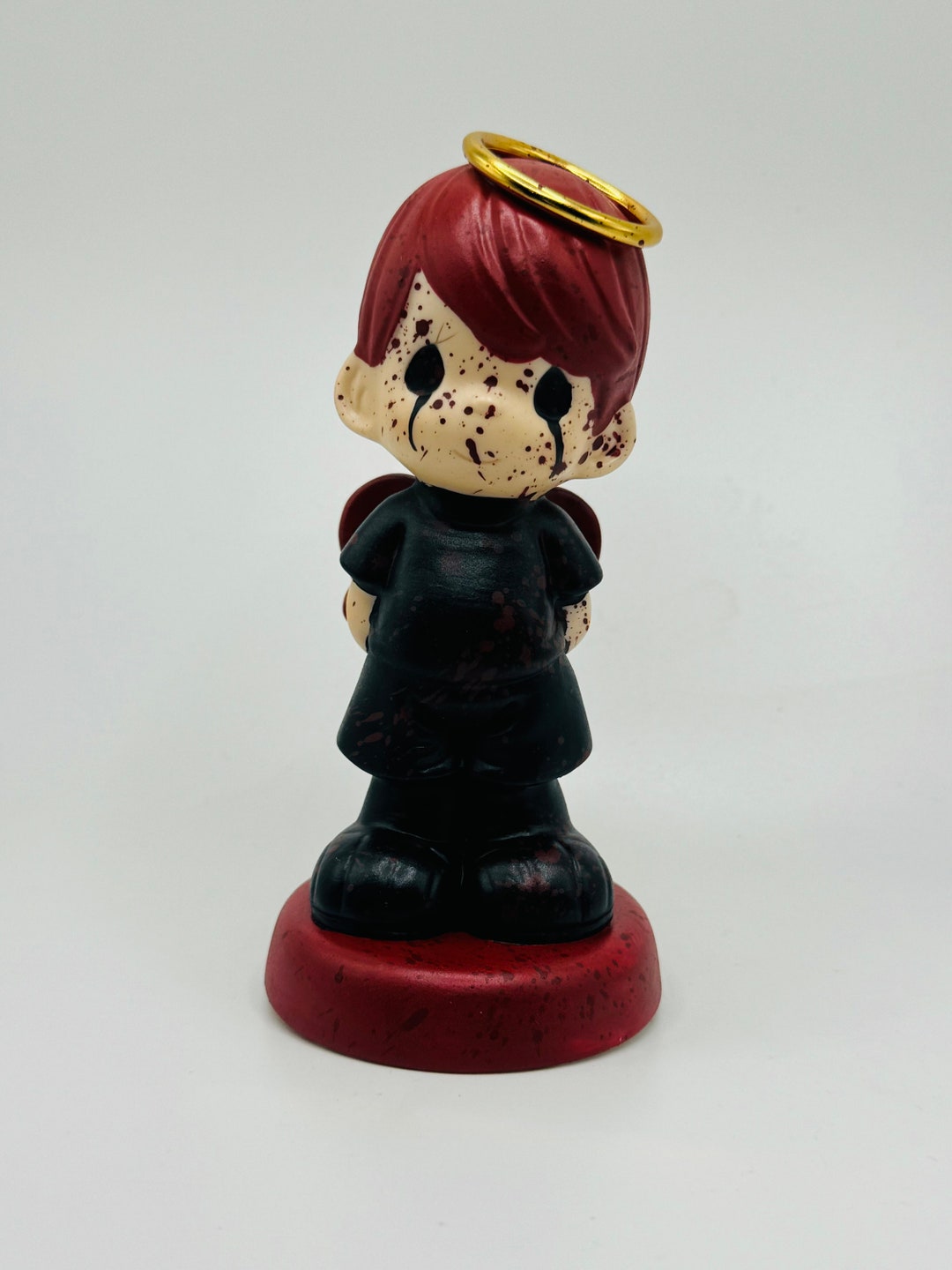 Little Boy Fallen Angel Creepily Odd Precious Moments - Etsy