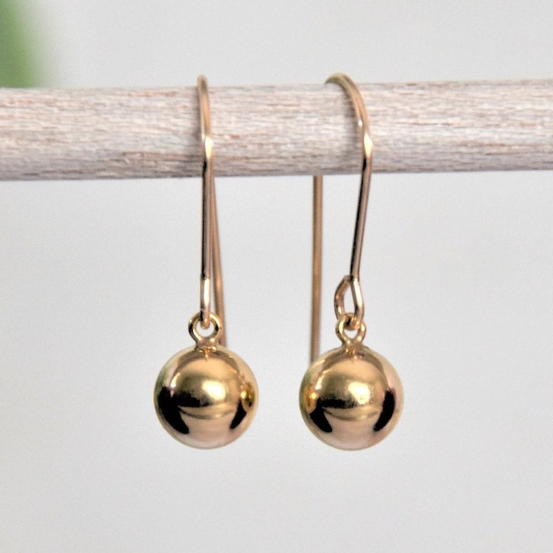 Simple Gold Earrings - Etsy