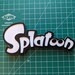 Splatoon 3D Printed Sign Logo Display Wall Shelf Art Videogame - Etsy