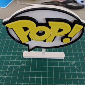 POP Funko Display Sign 3D Printed Shelf Dorbz Wobblers Multicolor Multi ...