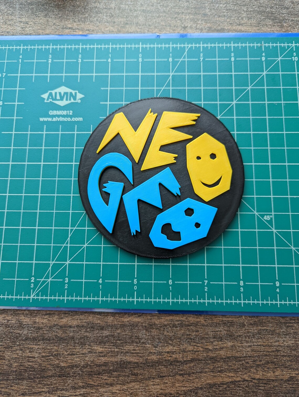 Neo Geo Logo 3d Printed Video Game Wall Display - Etsy