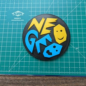 Neo Geo Logo 3d Printed Video Game Wall Display - Etsy