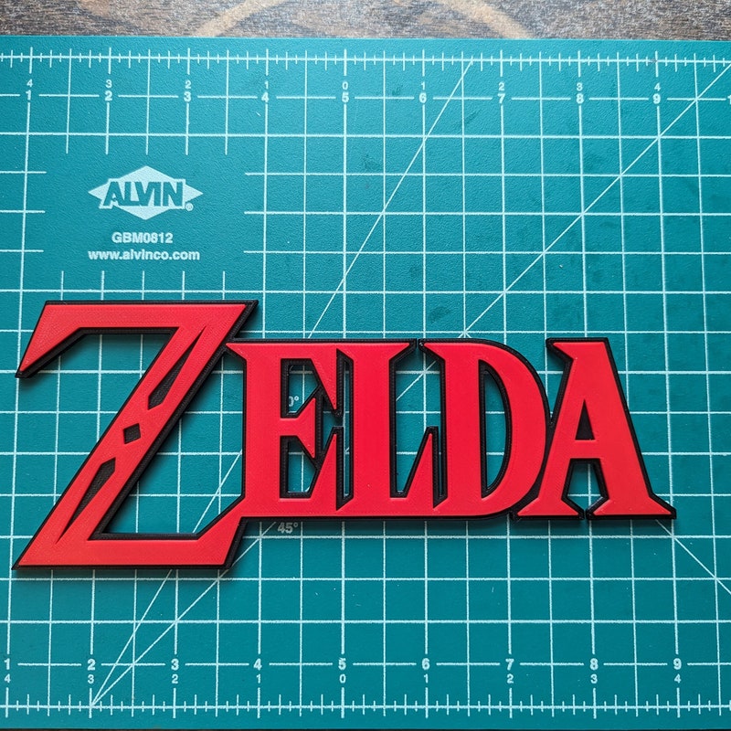 Zelda Logo 3d Print - Etsy