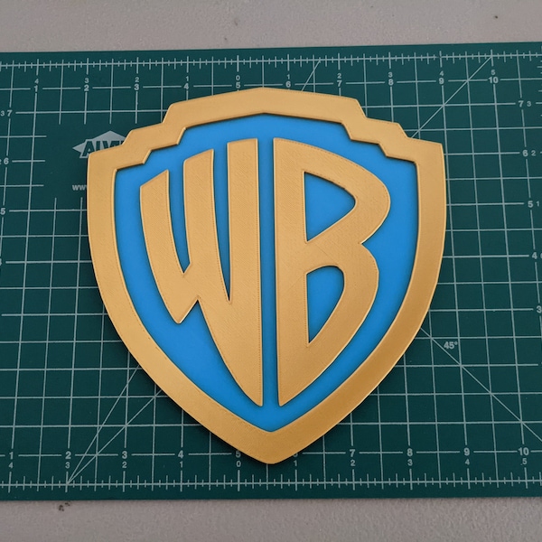 Warner Bros Logo 3d - Etsy