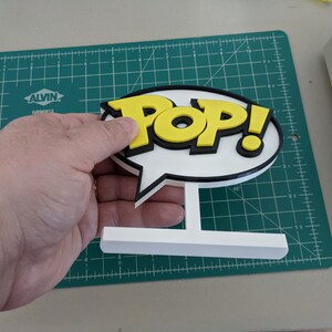 POP Funko Display Sign 3D Printed Shelf Dorbz Wobblers | Etsy