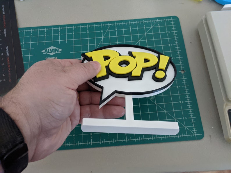 POP Funko Display Sign 3D Printed Shelf Dorbz Wobblers | Etsy