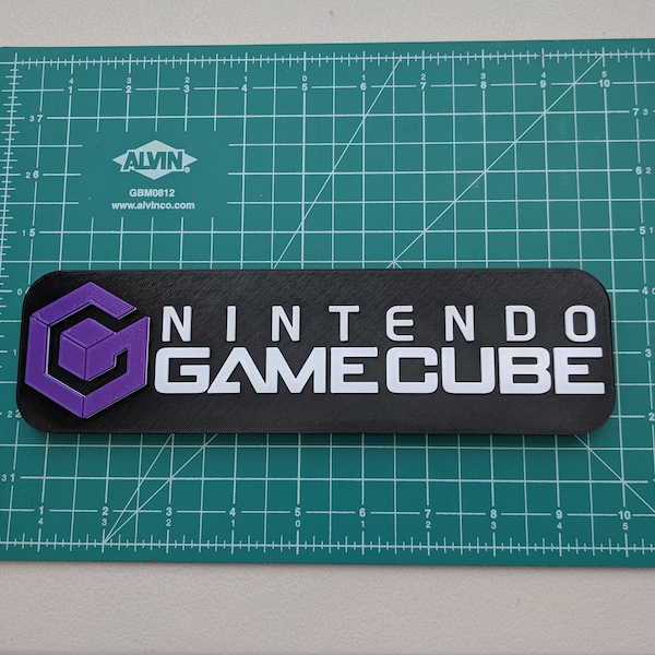 Nintendo Gamecube 3d Logo - Etsy