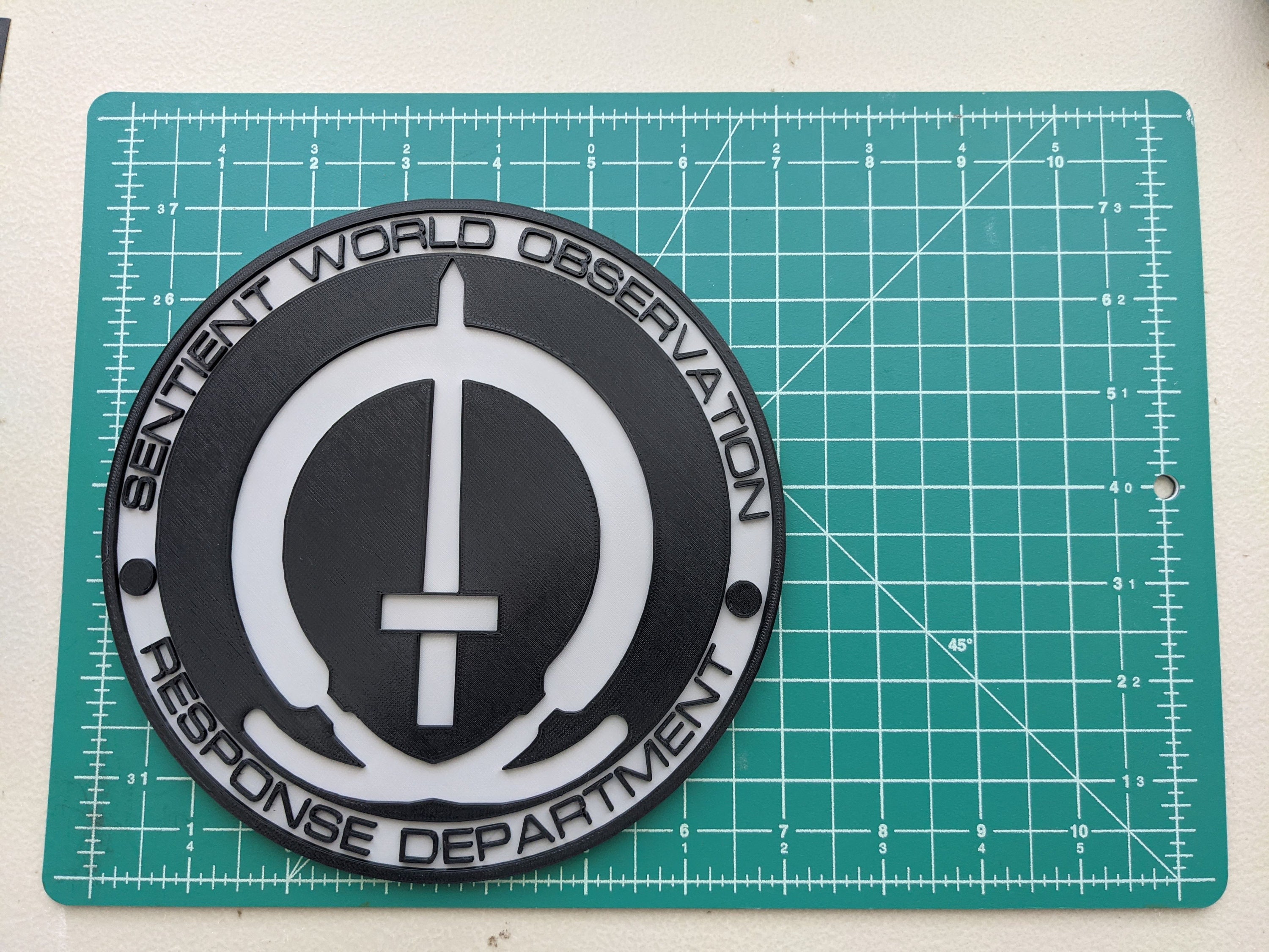 Marvel SWORD emblem logo 3D printed wall display Avengers | Etsy