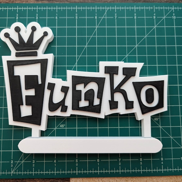 3d Printed Funko Logo - Etsy