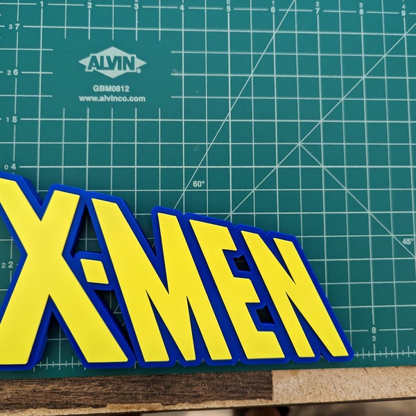 3d Printed X Men Logo - Etsy