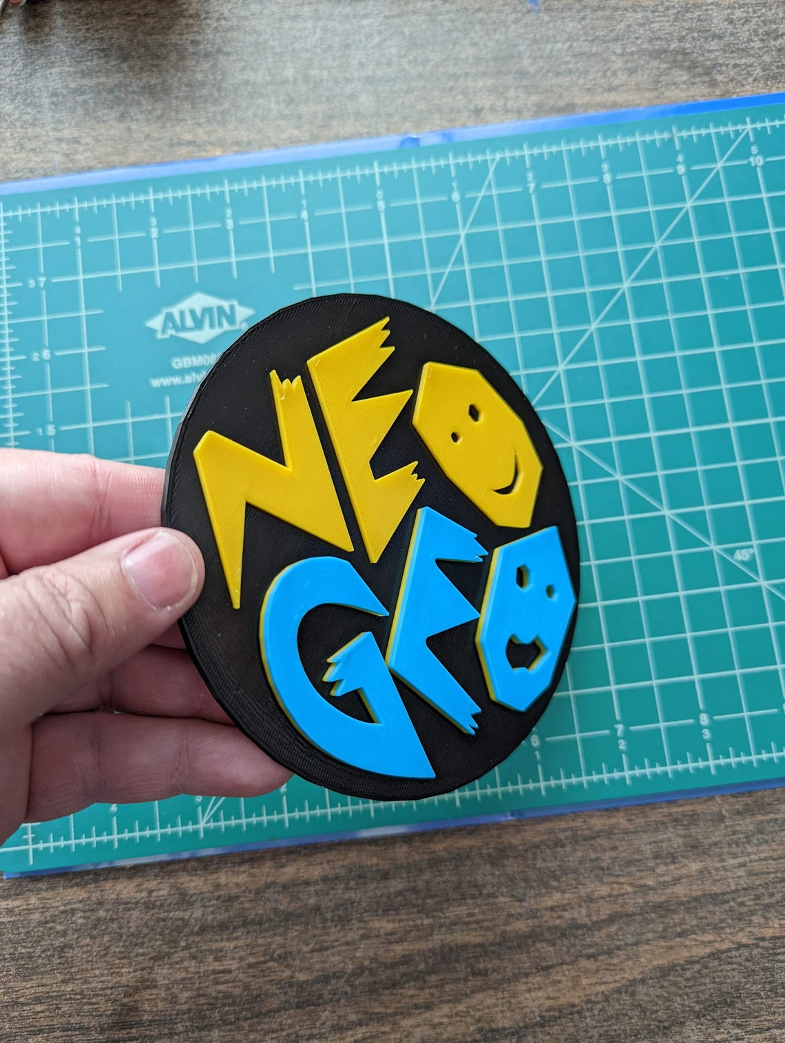 Neo Geo Logo 3d Printed Video Game Wall Display - Etsy