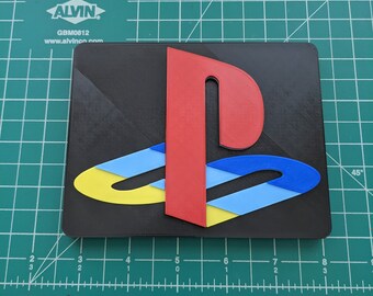 Playstation Logo 3d - Etsy