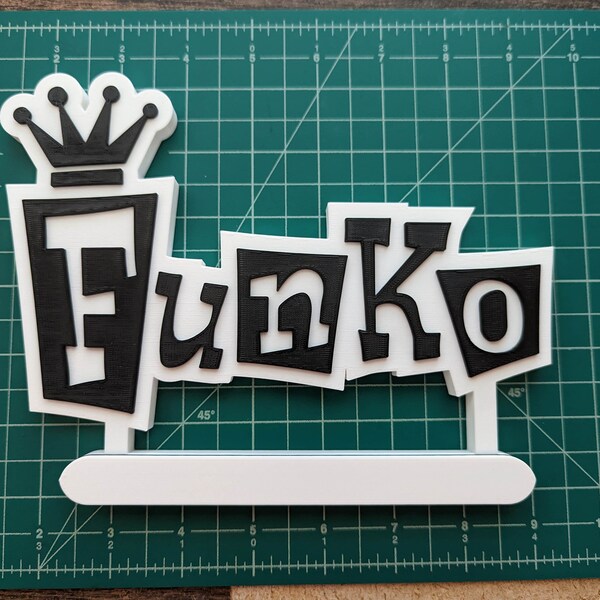 3d Printed Funko Display Sign - Etsy