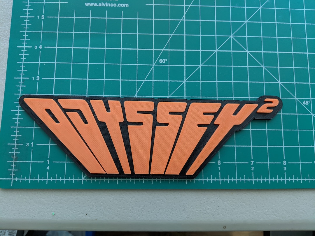 Odyssey 2 Odyssey2 Video Game Logo 3D Printed Sign Display - Etsy