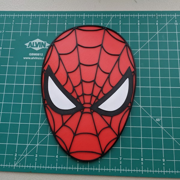 Spiderman Head 3d Printed - Etsy