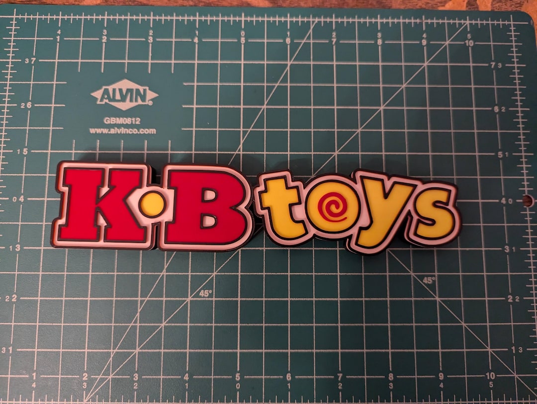 KB Toys Logo Sign 3D Printed Display Shelf Wall Art - Etsy