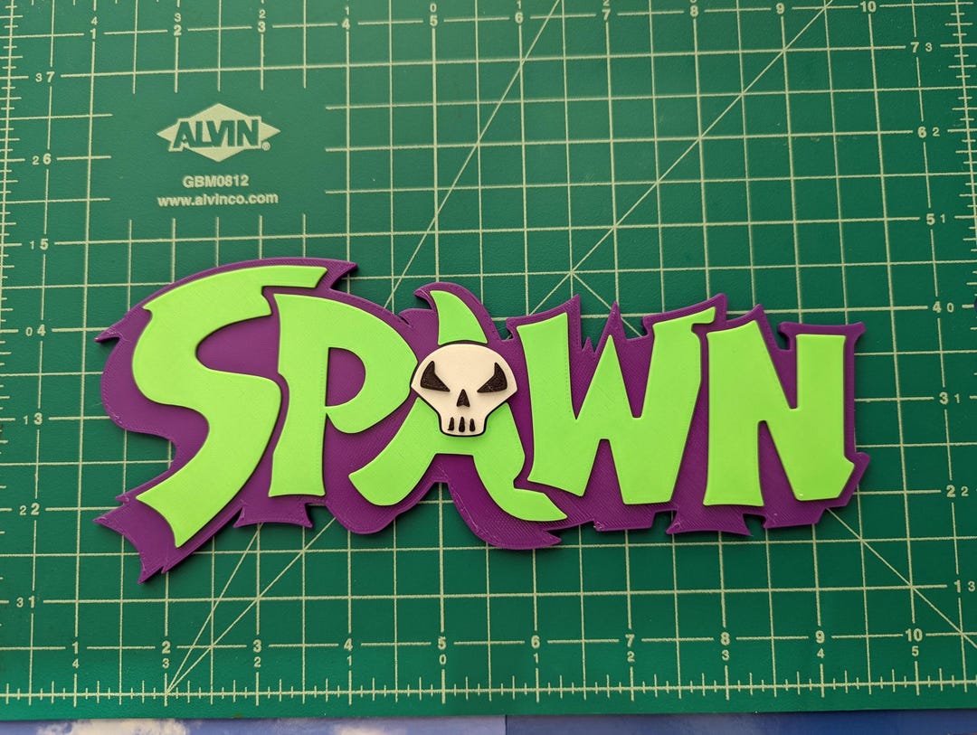 Spawn title Logo Sign Display wall 3D printed Image Comics - Etsy ...