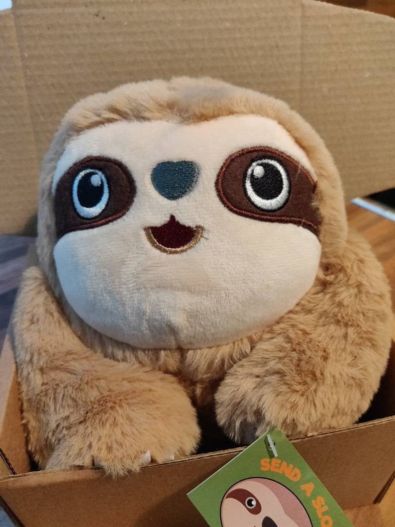 Sloth Gifts Sloth Plush Toy: Adorable Sloth Gift Box Perfect | Etsy