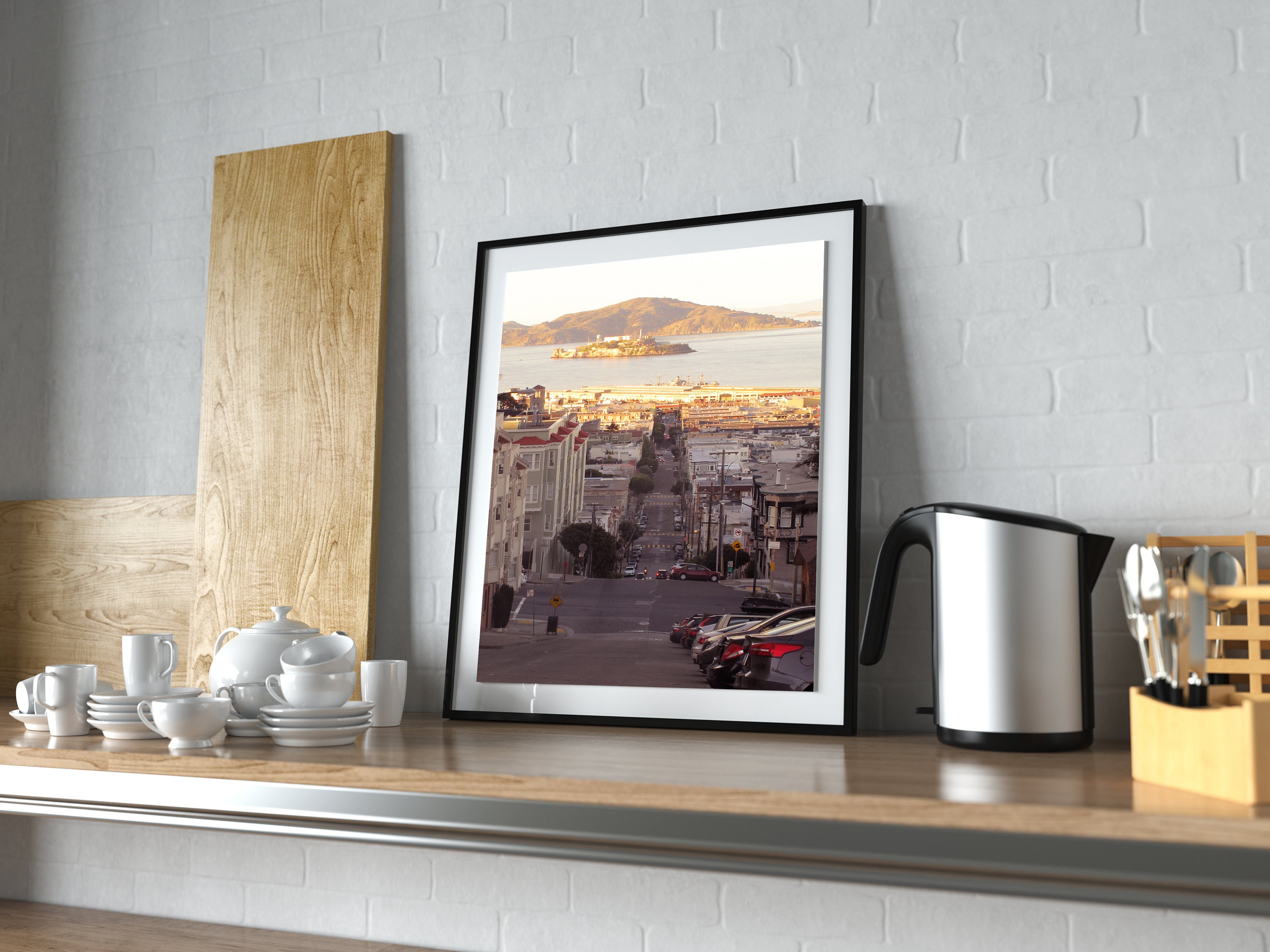 Alcatraz Island Photography Print, San Francisco Scenery Wall Decor ...