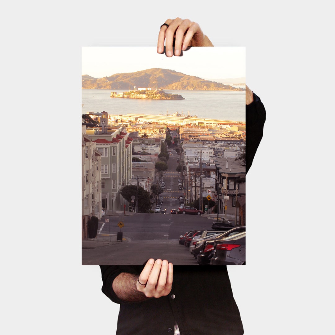 Alcatraz Island Photography Print, San Francisco Scenery Wall Decor ...