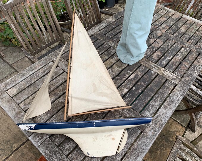 Star Endeavour MK 3 Pond Yacht/toy Sailing Boat 1960's. - Etsy UK