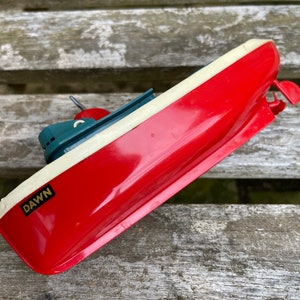 A Rare Elegant Boxed Tri-ang Scalex 8 Inch Dawn Tugboat, Clockwork Boat ...