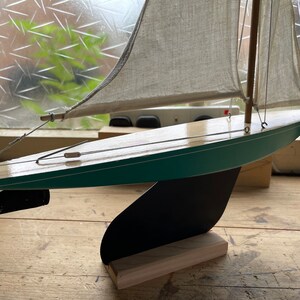 Bowman Aquaplane 17 Inch Pond Yacht/toy Sailing Boat With | Etsy UK