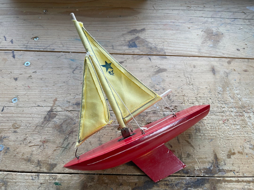 A Very Nice Star SY0 8 Inch Pond Yacht/toy Sailing Yacht/toy - Etsy