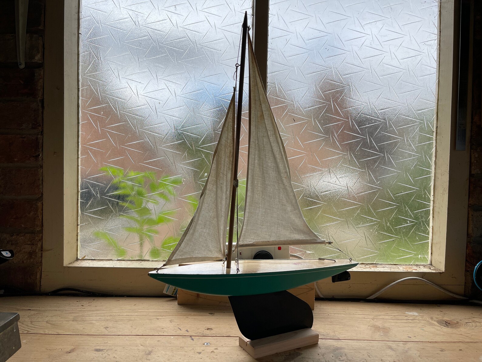 Bowman Aquaplane 17 Inch Pond Yacht/toy Sailing Boat With | Etsy UK