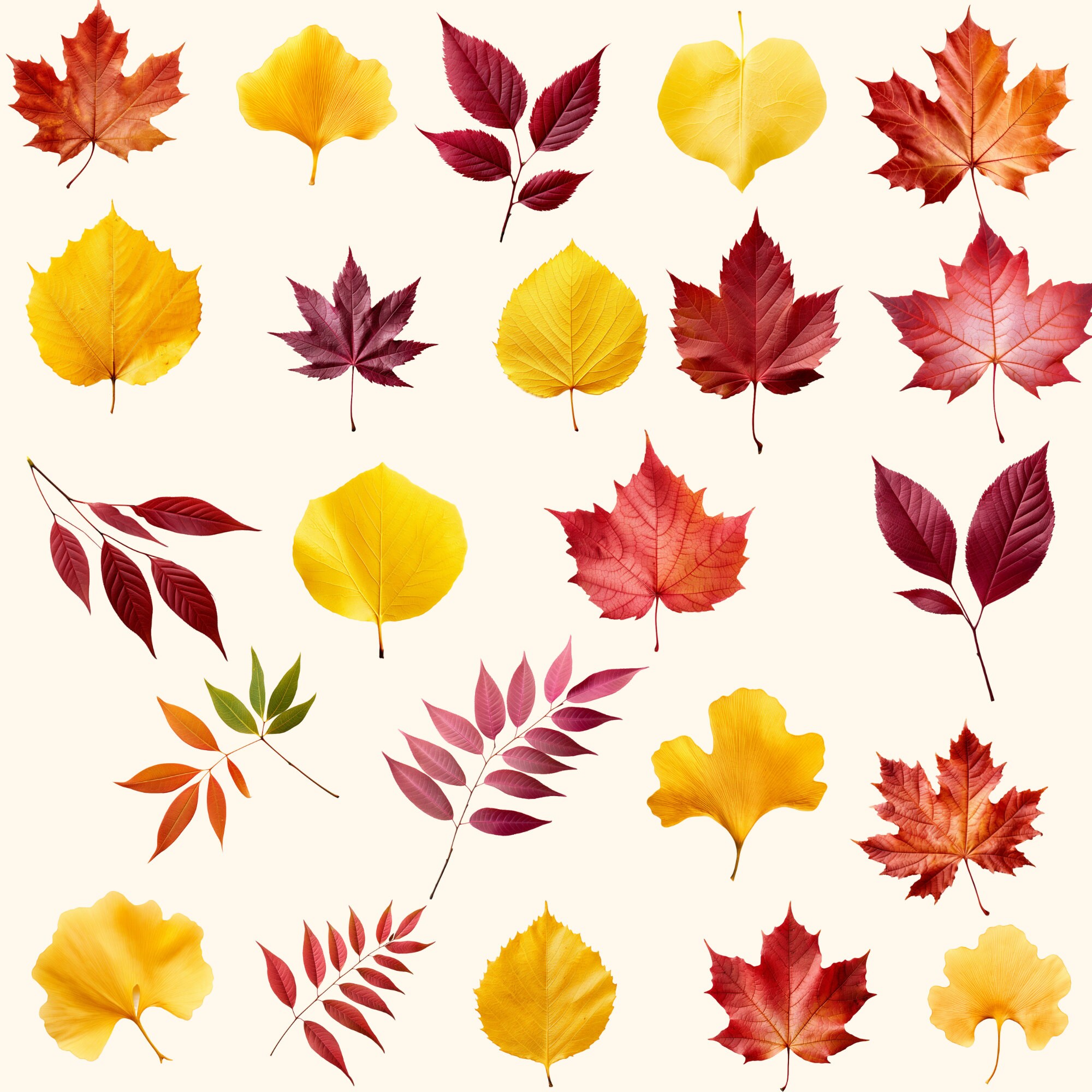 Fall Leaves Clipart 50 Pngs | Autumn Leaves Clipart | Autumn Fall ...