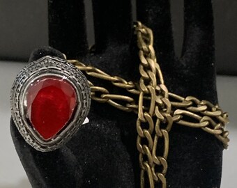 Dark Souls Red Tearstone Ring - Etsy