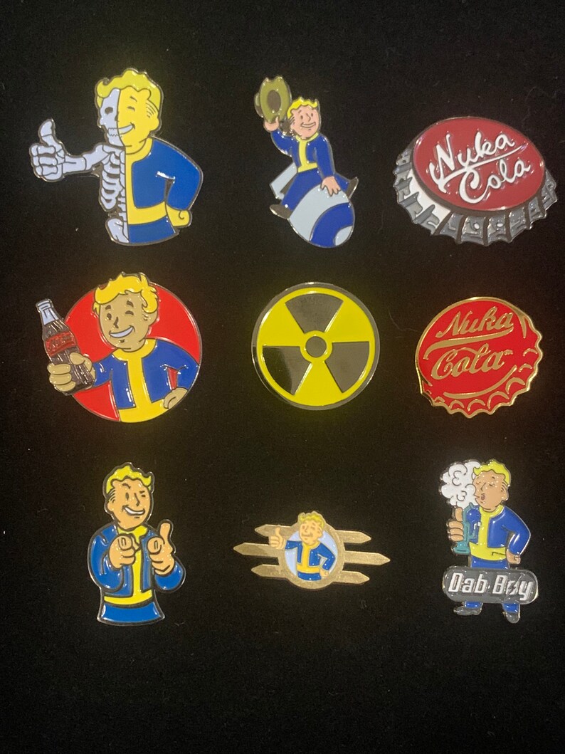 Fallout Vault-tec Pins - Etsy