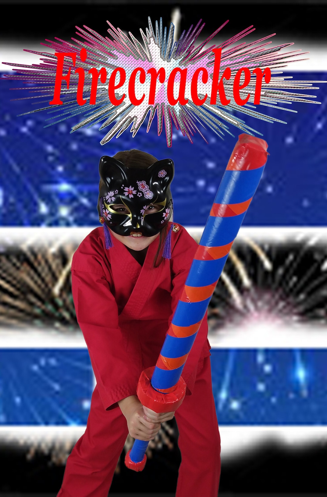 Bokken Batons: firecracker Kid Size - Etsy
