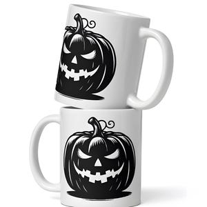 Smiling Pumpkin Clipart: Halloween Design Elements (SVG, PNG Digital ...