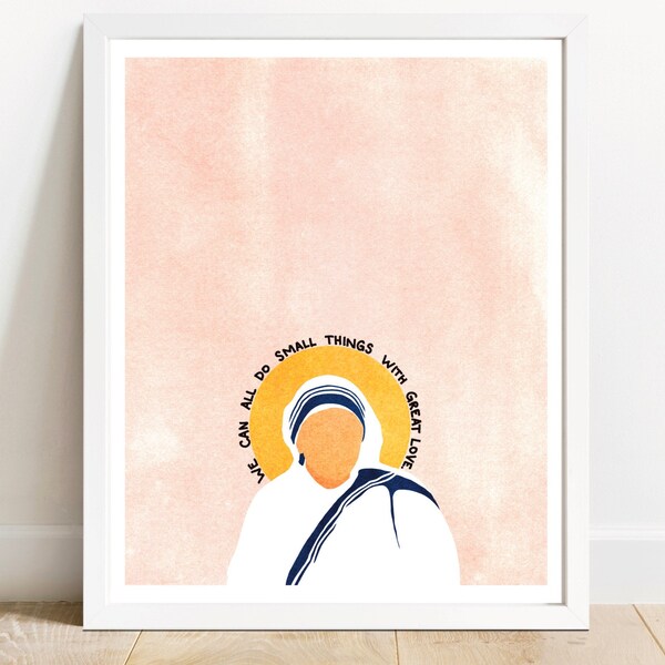 Mother Teresa - Etsy