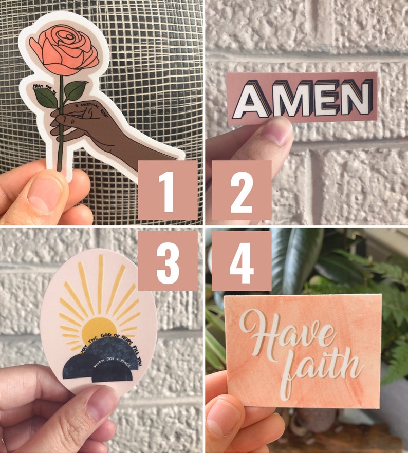 Catholic Sticker Set Choose Your Own Stickers Catholic Saint - Etsy