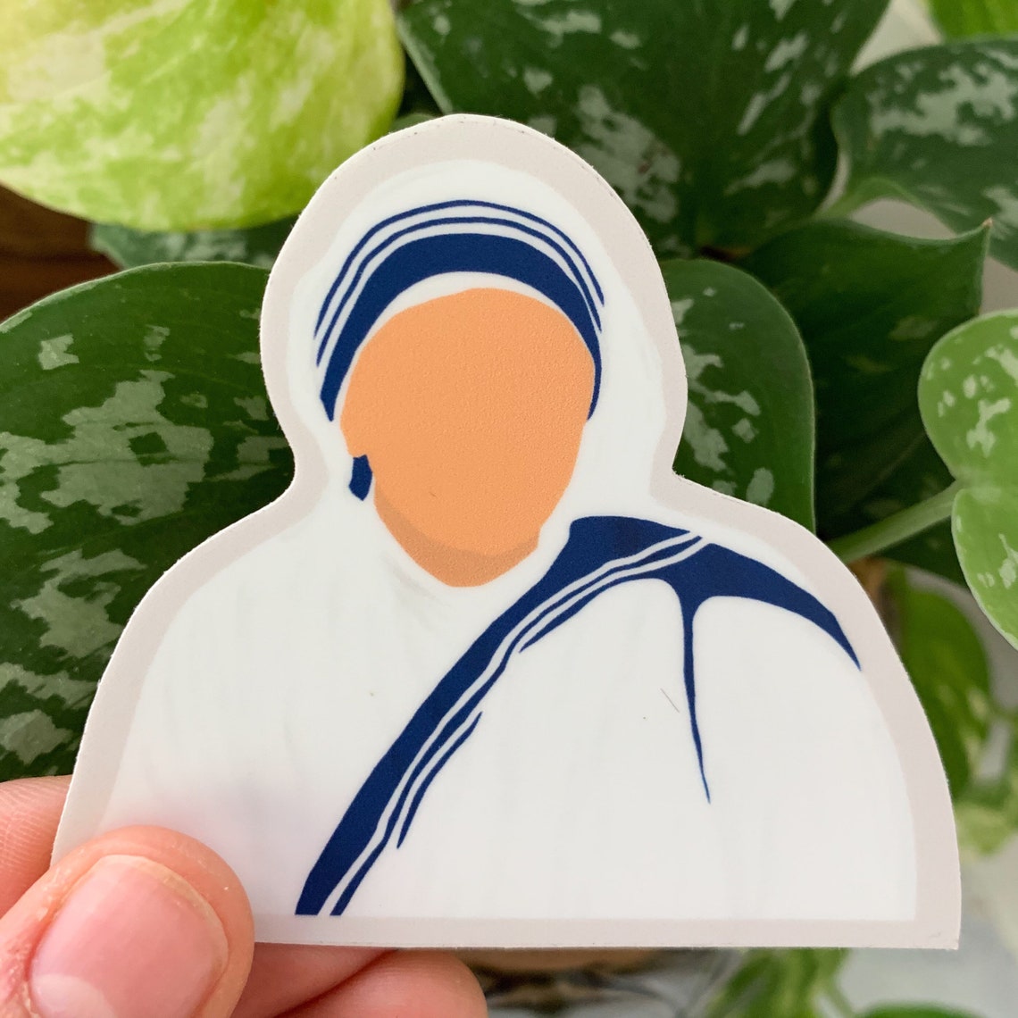 Mother Teresa Sticker St. Teresa of Calcutta Sticker | Etsy