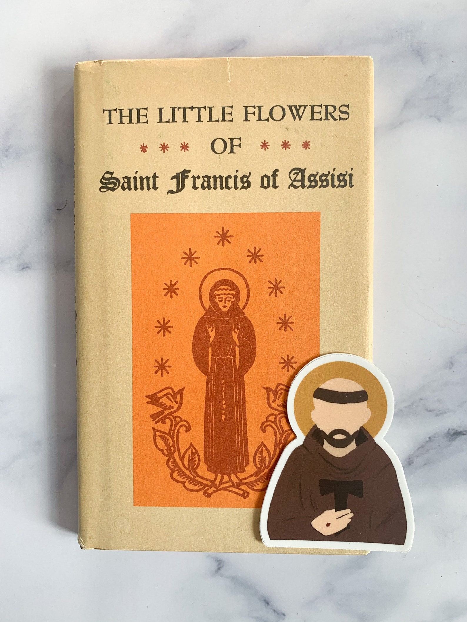 St. Francis of Assisi Sticker Catholic Sticker Saint | Etsy