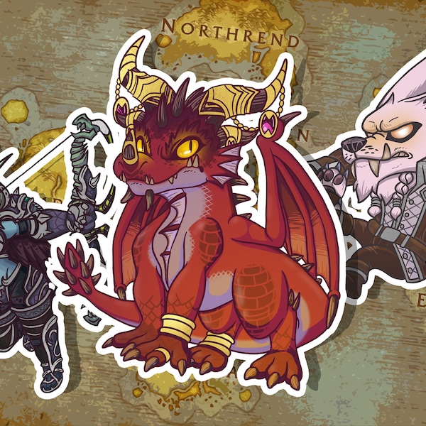 World of Warcraft Stickers - Etsy