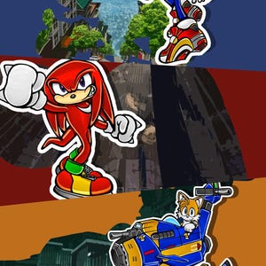 Sonic Adventure 2 Stickers - Etsy