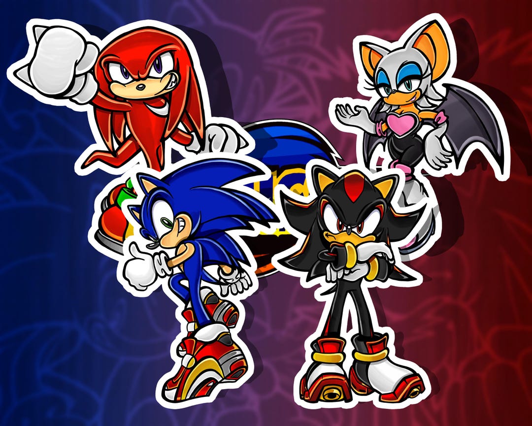 Sonic Adventure 2 Stickers - Etsy