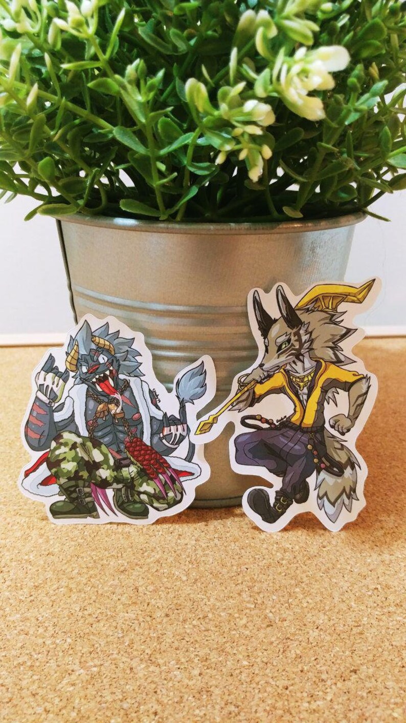 Tokyo Afterschool Summoners Stickers Set 1 - Etsy