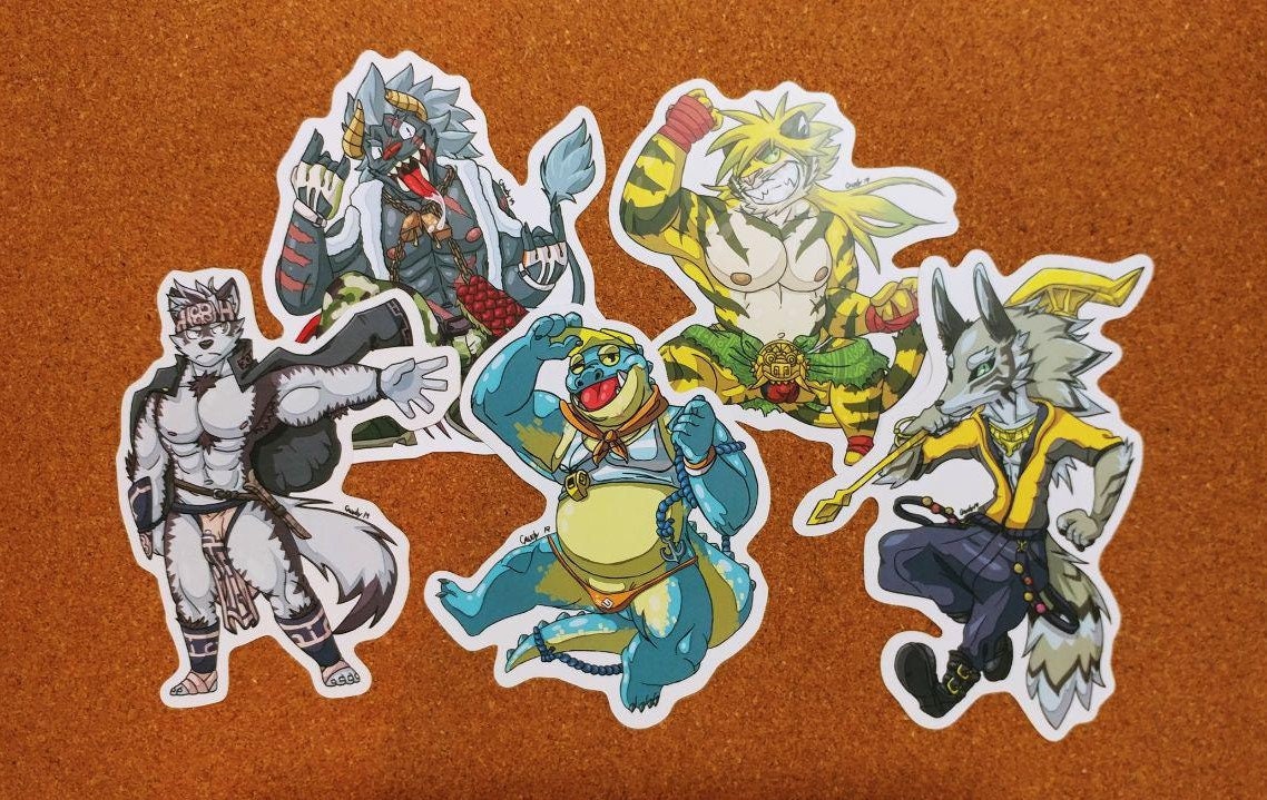 Tokyo Afterschool Summoners Stickers Set 1 - Etsy